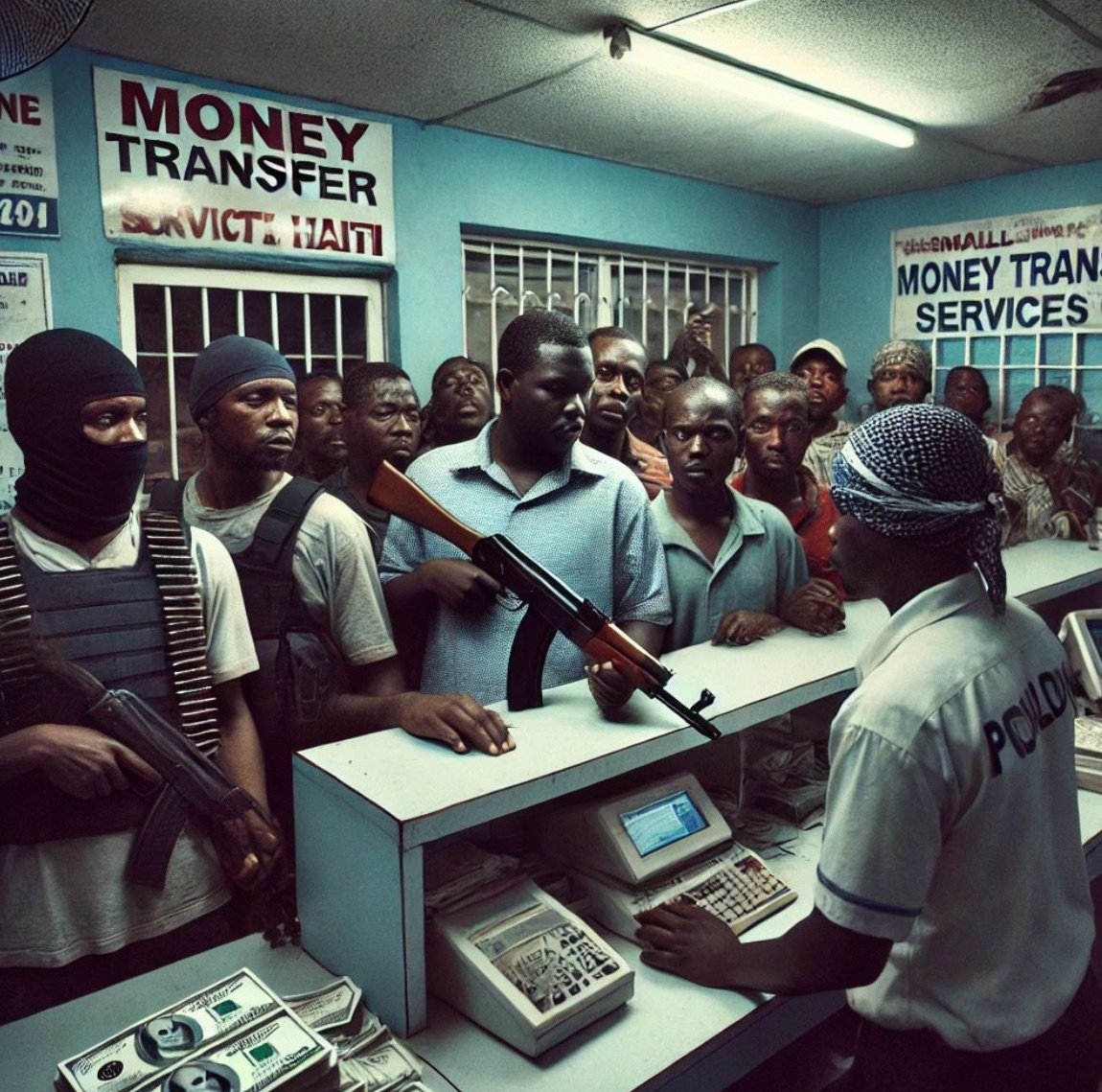 Haïti : Les gangs imposent une taxe dans les bureaux de transfert sous ...